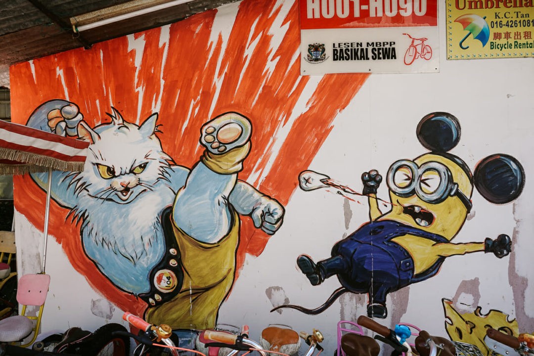 Penang Street Art Minions | tinohimself